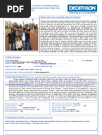 Resume Decathlon | PDF