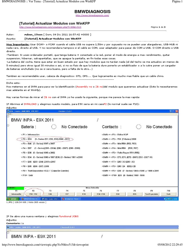 Actualizar Modulos Con WinKFP PDF | PDF | Ingeniería Electrónica ...