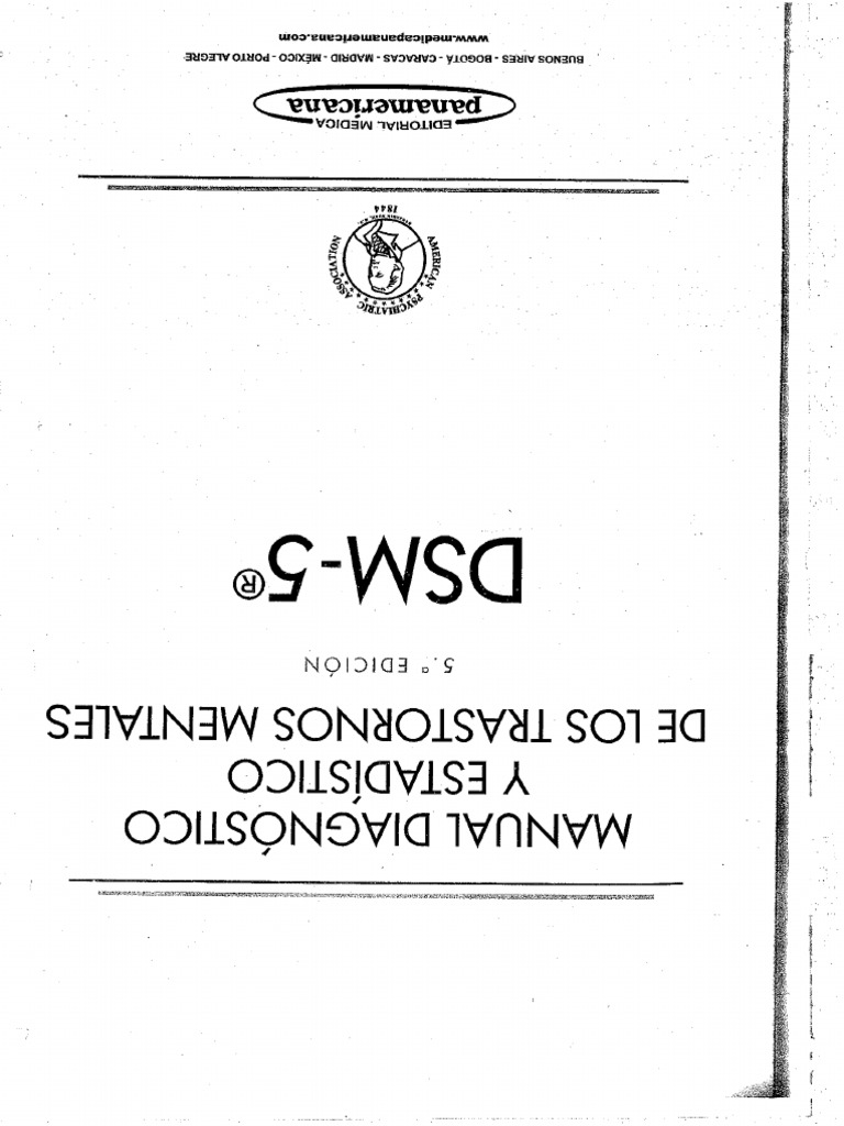 Completo DSM 5 Manual | PDF