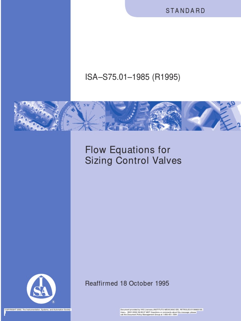ISA-S75.01.pdf | Reynolds Number | Fluid Dynamics