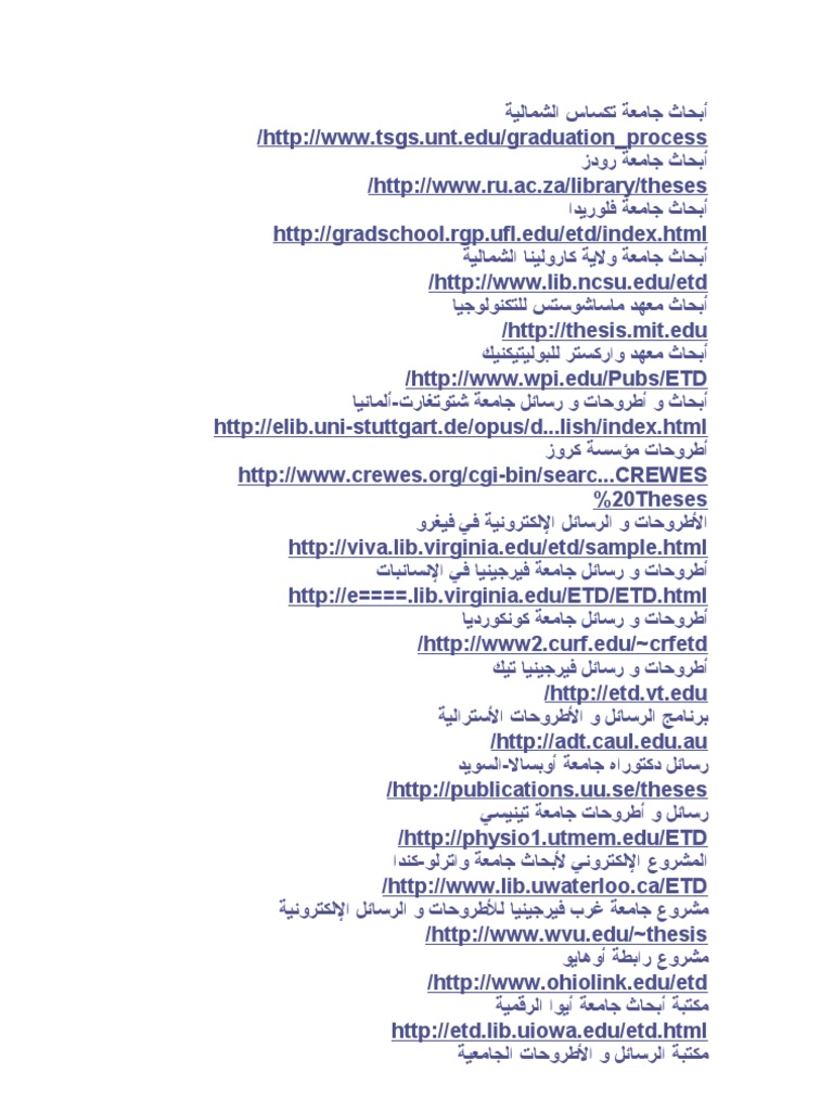 Scientific Research Websites (From Com | PDF