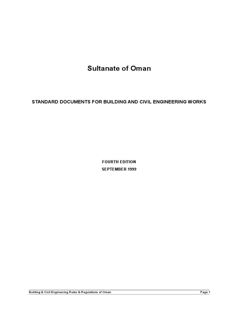 Standard Documents For Building Civil Engineering Works | Download Free ...