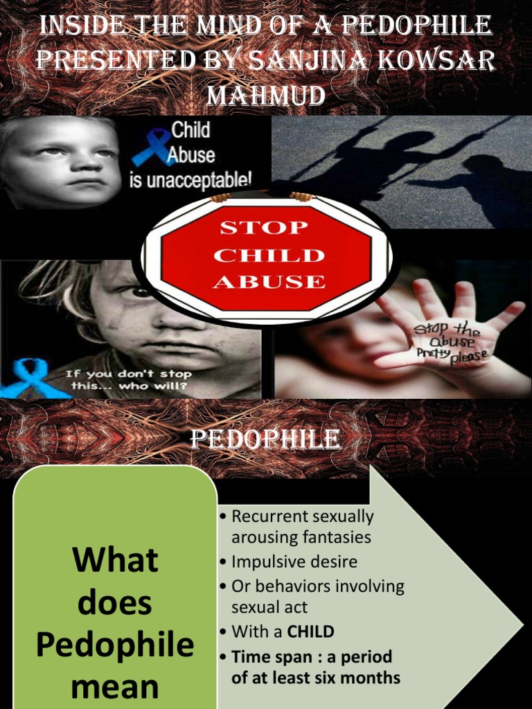 Pedophile PDF | PDF | Pedophilia | Substance Abuse