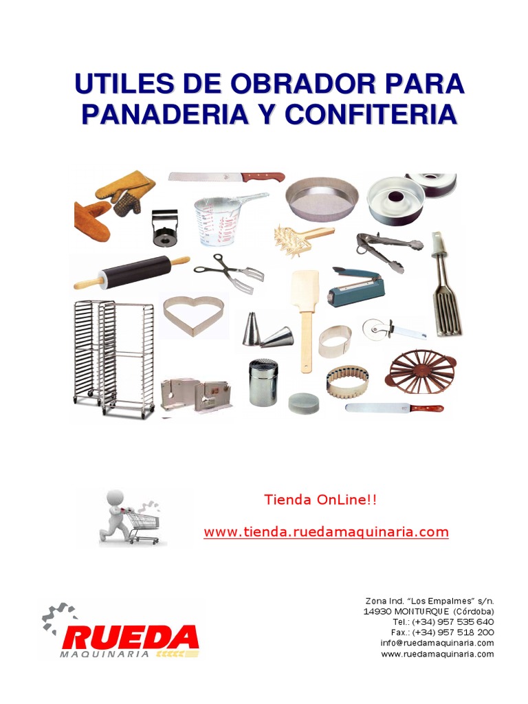 UTENSILIOS PANADERIA_CONFITERIA | Naturaleza