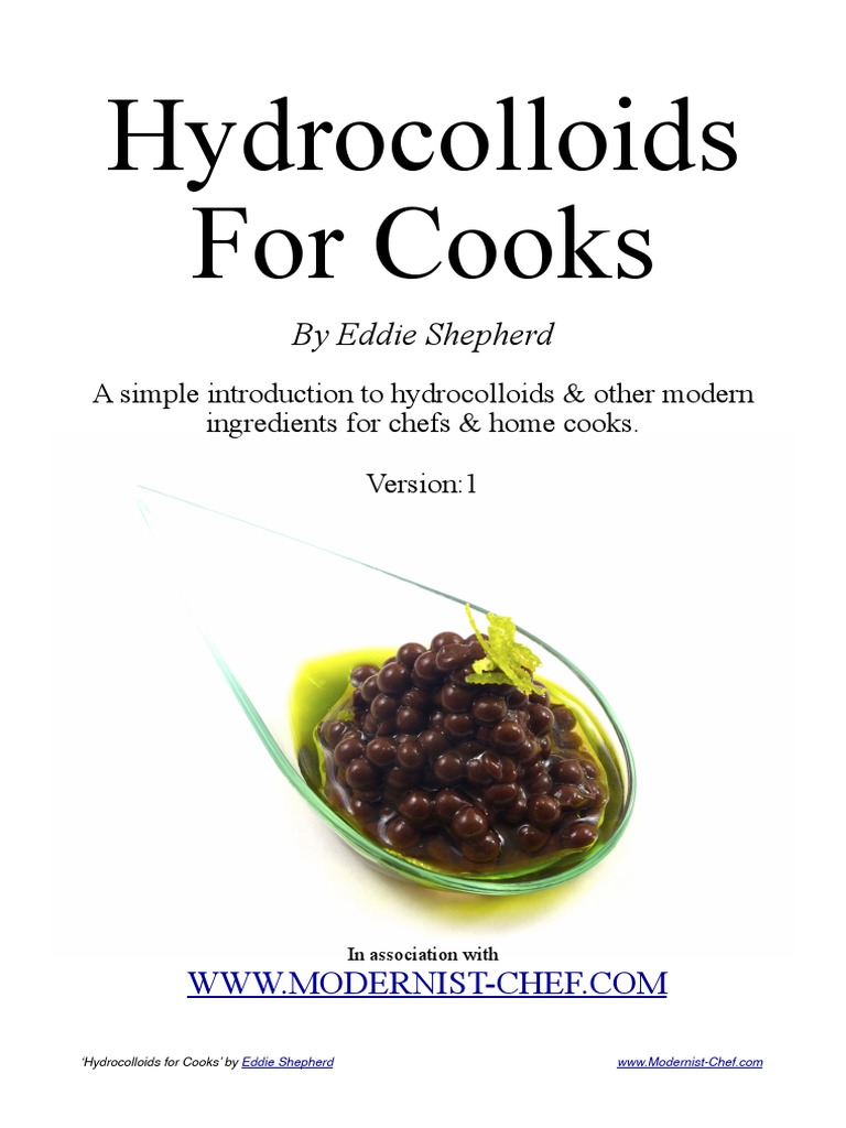 Hydrocolloids for Modern Cooking | PDF