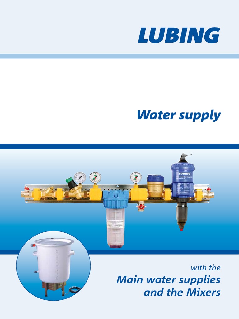 Water Supply Dosatron | PDF | Valve | Water Supply