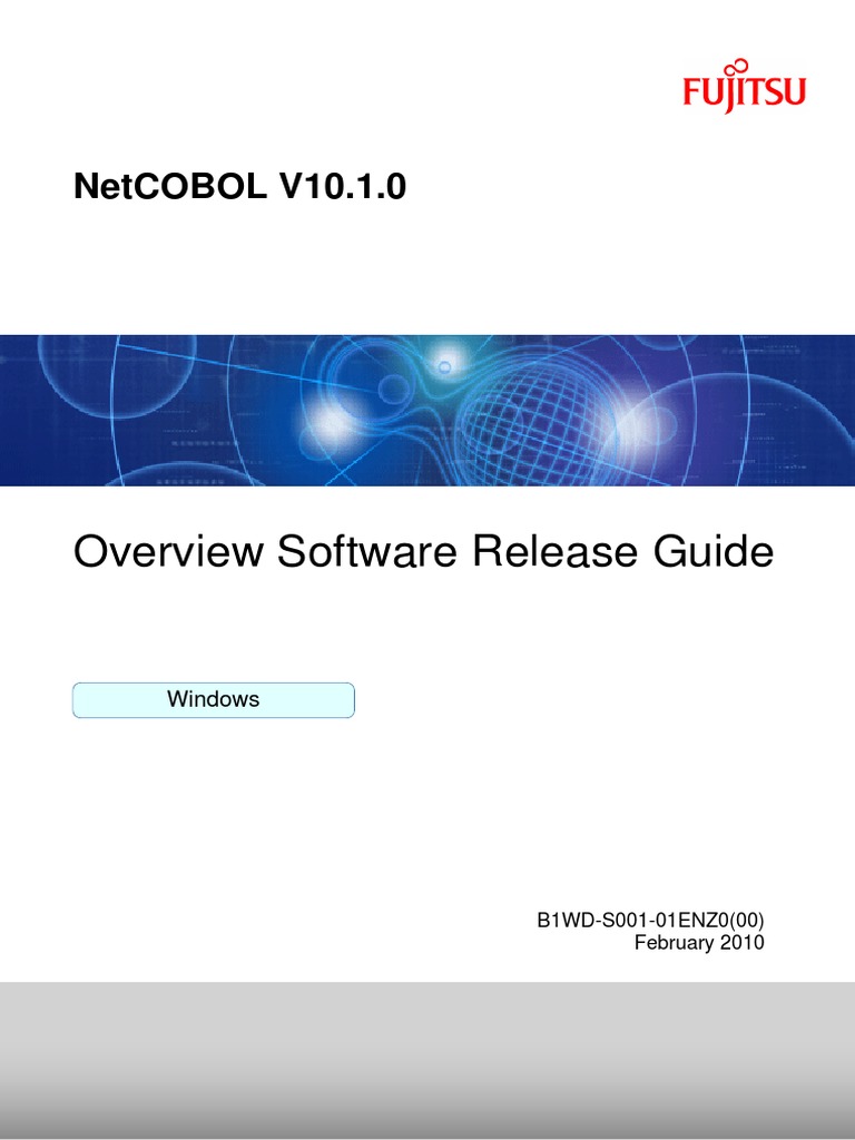 NetCOBOL V10.1.0 Overview Software Release Guide | PDF | Eclipse ...