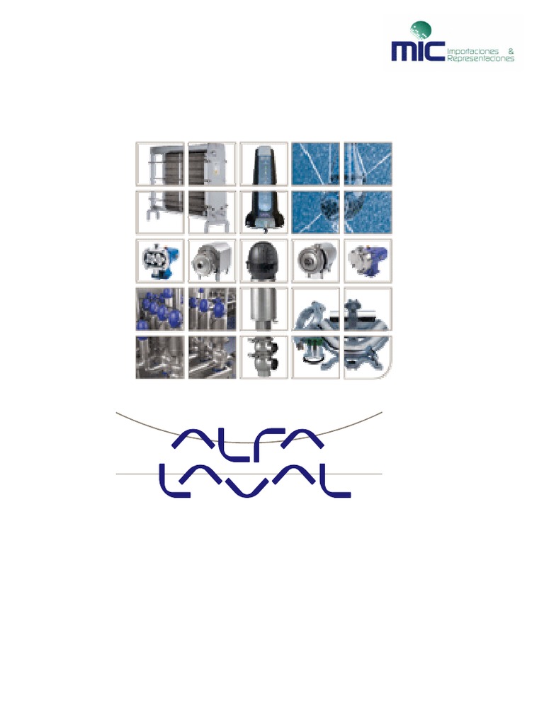 Catalogo Alfa Laval | PDF | Refrigeración | Bomba