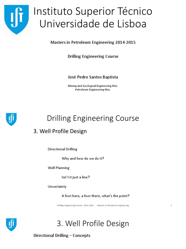 3.well Profile Design | PDF | Oil Well | Borehole