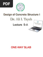 Module 4 Part 1 One Way Slabs 1 | PDF | Structural Engineering ...