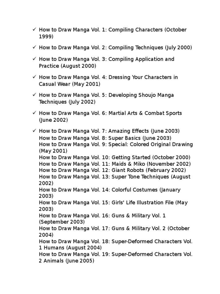 How To Draw Manga | PDF | Manga