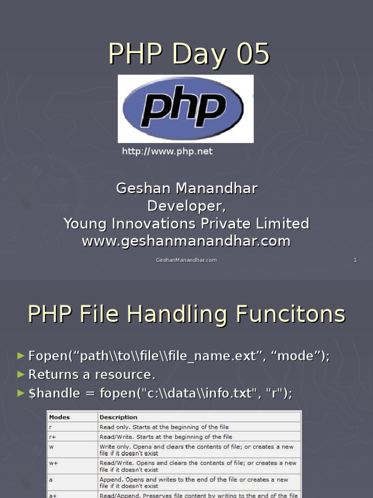 05 File Handling Upload MYSQL | PDF | Filename | Php