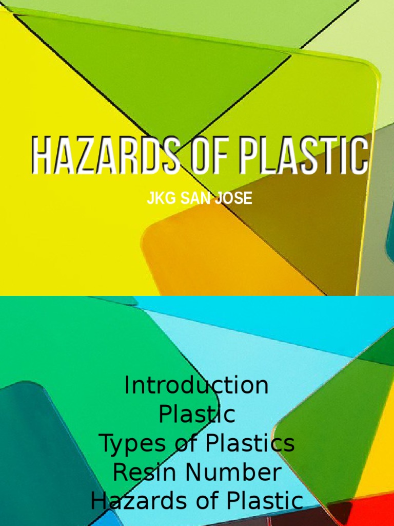 Plastic Hazards | PDF | Thermoplastic | Plastic