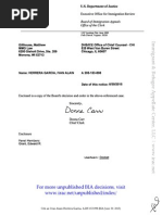 Immigration Appeal Notice Form EOIR-26 | PDF | Brief (Law) | Justice