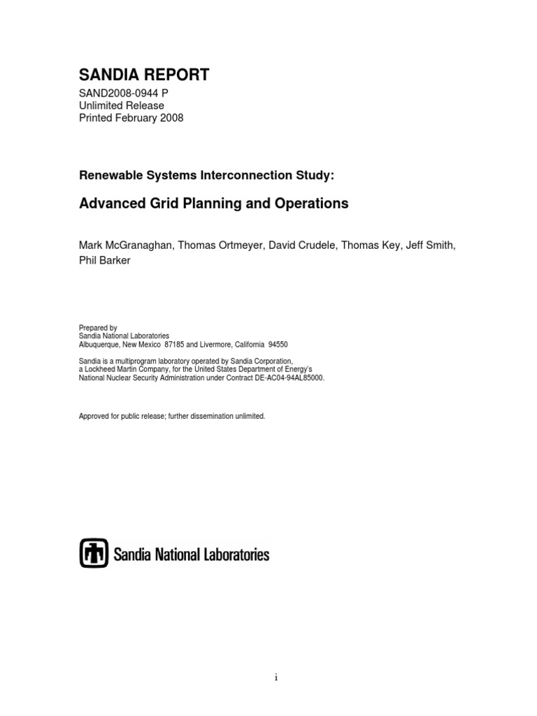 Advanced Grid Planning Operations PDF | PDF | Distributed Generation ...