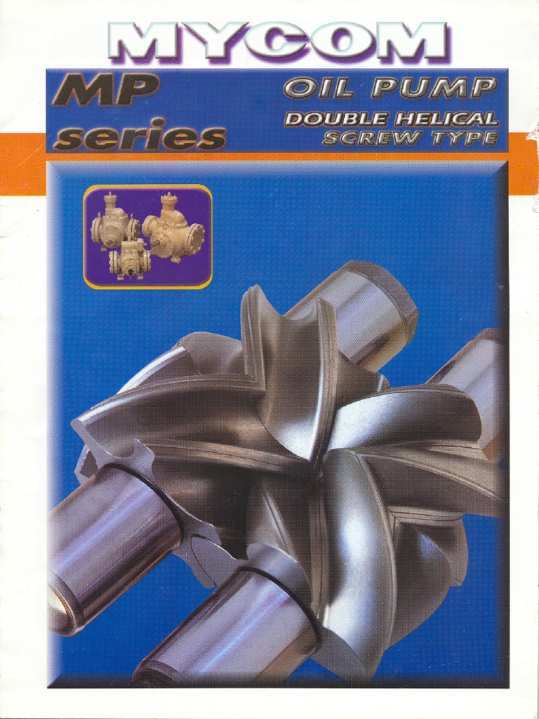 Oil Pumps - Mycom Screw Compressor | PDF | Gas Technologies | Machines