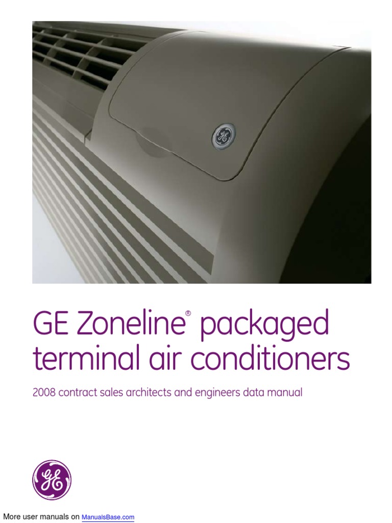 GE Zoneline Packaged Terminal Air Conditioners: 2008 Contract Sales ...