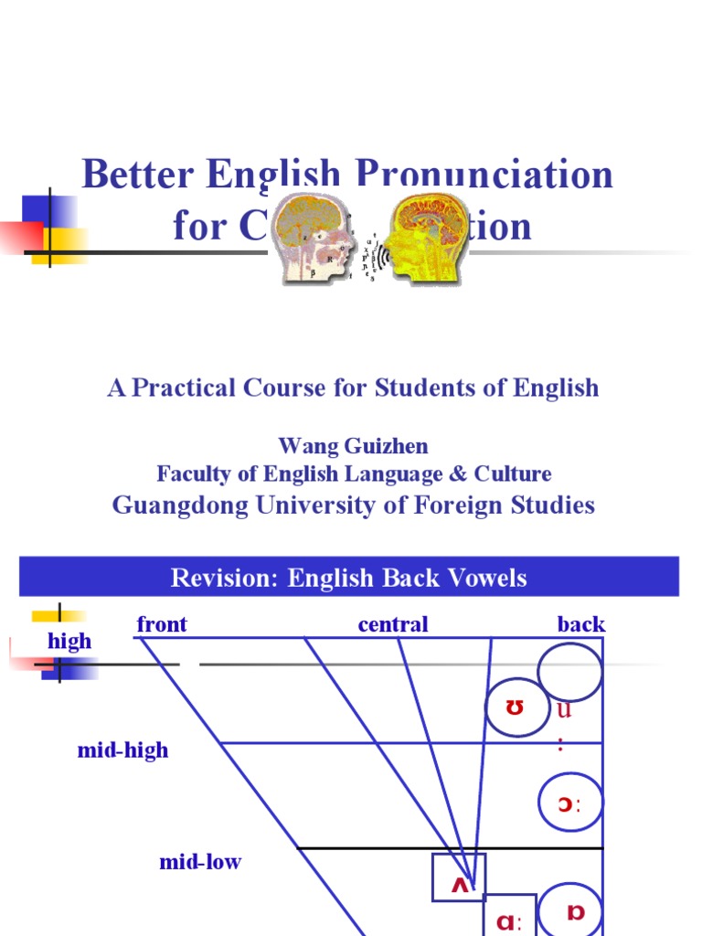 Better English Pronunciation For Communication | PDF | Taste | Senses