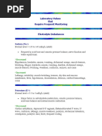 Lab Cheatsheet | PDF | Coagulation | Epidemiology