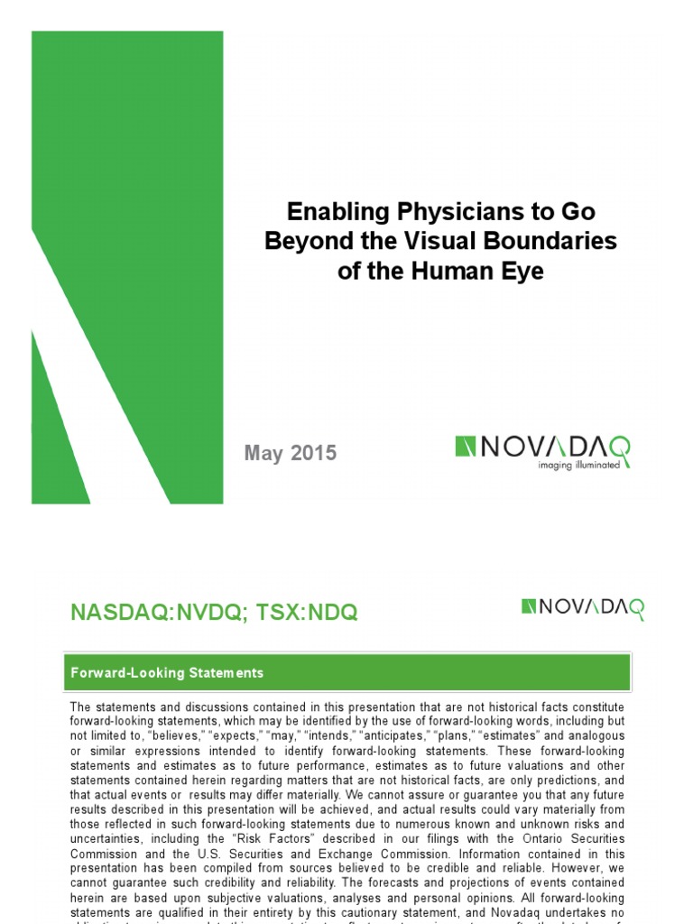 NOVADAQ Corporate Presentation May 2015 - 0 | Download Free PDF ...
