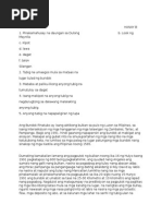 Mga Uri NG Pang Uri Worksheet 1 | PDF