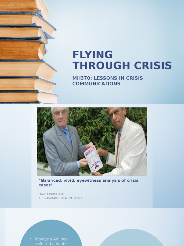 Flying Through Crisis | PDF | Malaysia Airlines Flight 370 ...
