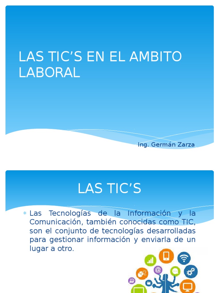Las Tics en El Ambito Laboral | Virus de computadora | Tecnología de ...