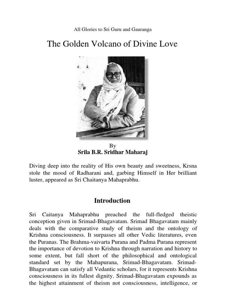 Golden Volcano | PDF | Bhagavata Purana | Monotheistic Religions