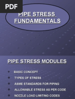 Piping Stress Class | PDF | Pipe (Fluid Conveyance) | Stress (Mechanics)