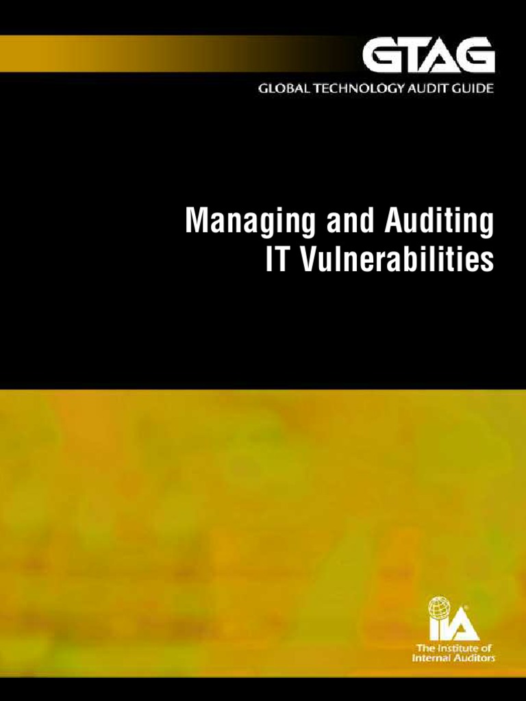 6 GTAG - Managing and Auditing IT Vulnerabilities | PDF | Business