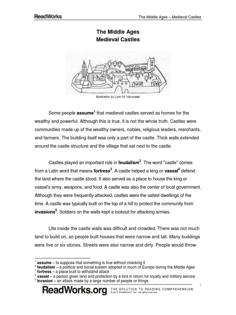 810 The Middle Ages Medieval Castles | PDF | Castle | Middle Ages