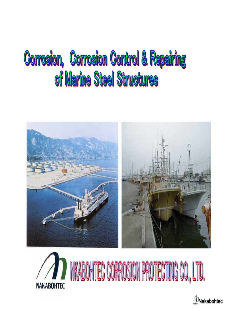 Corrosion Control of Marine Structures | Anode | Corrosion