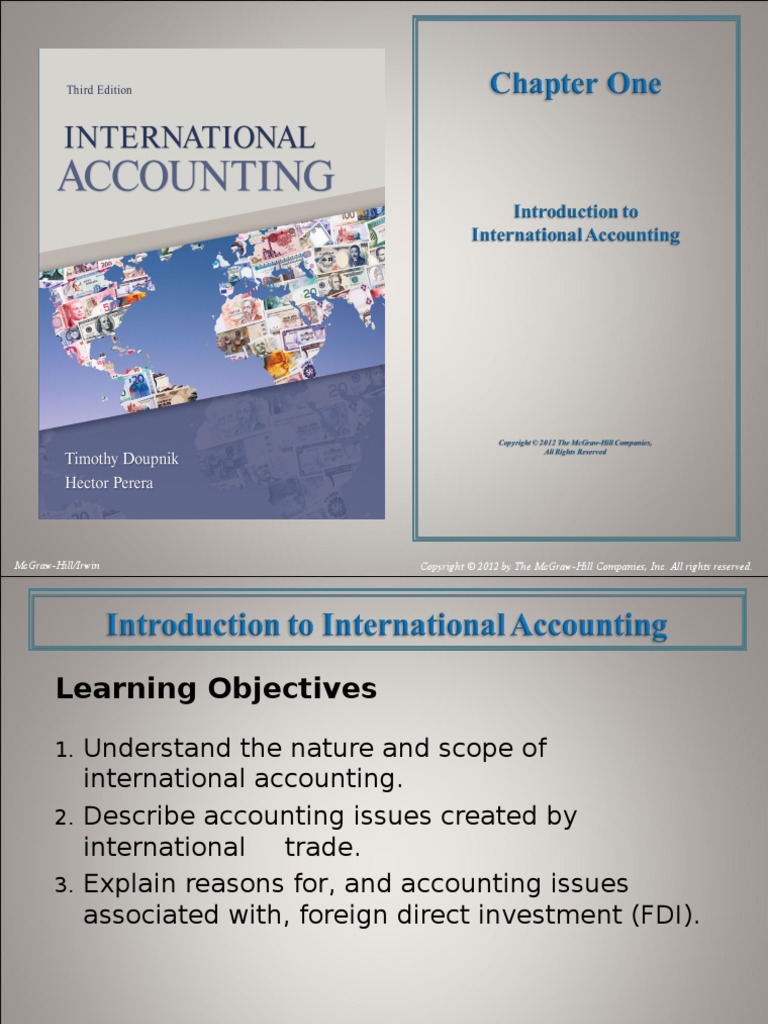 Chapter 1 Introduction To International Accounting | PDF