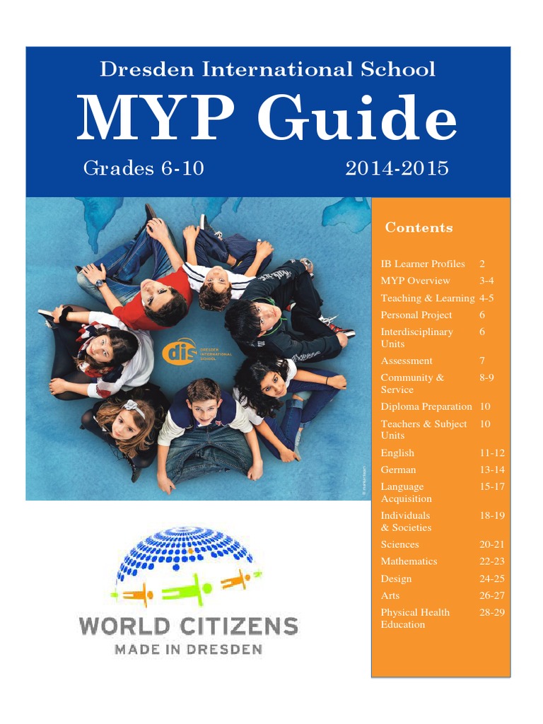 School Guide MYP 2014-2015 | PDF | Educational Assessment | Science
