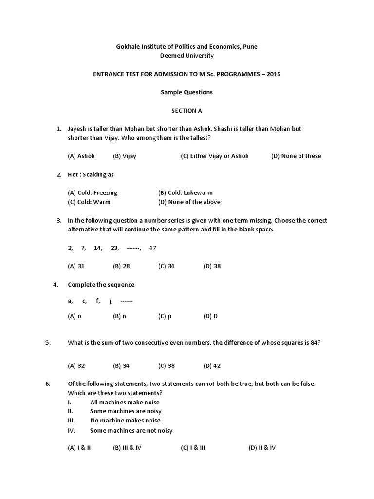 entrance-test-sample-questions-pdf-mode-statistics-demand