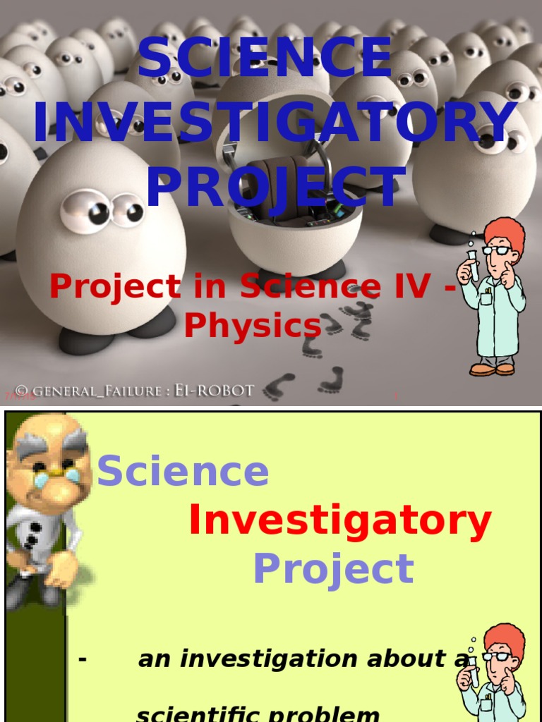 Steps for Science Investigatory Projects | PDF | Scientific Method | Theory