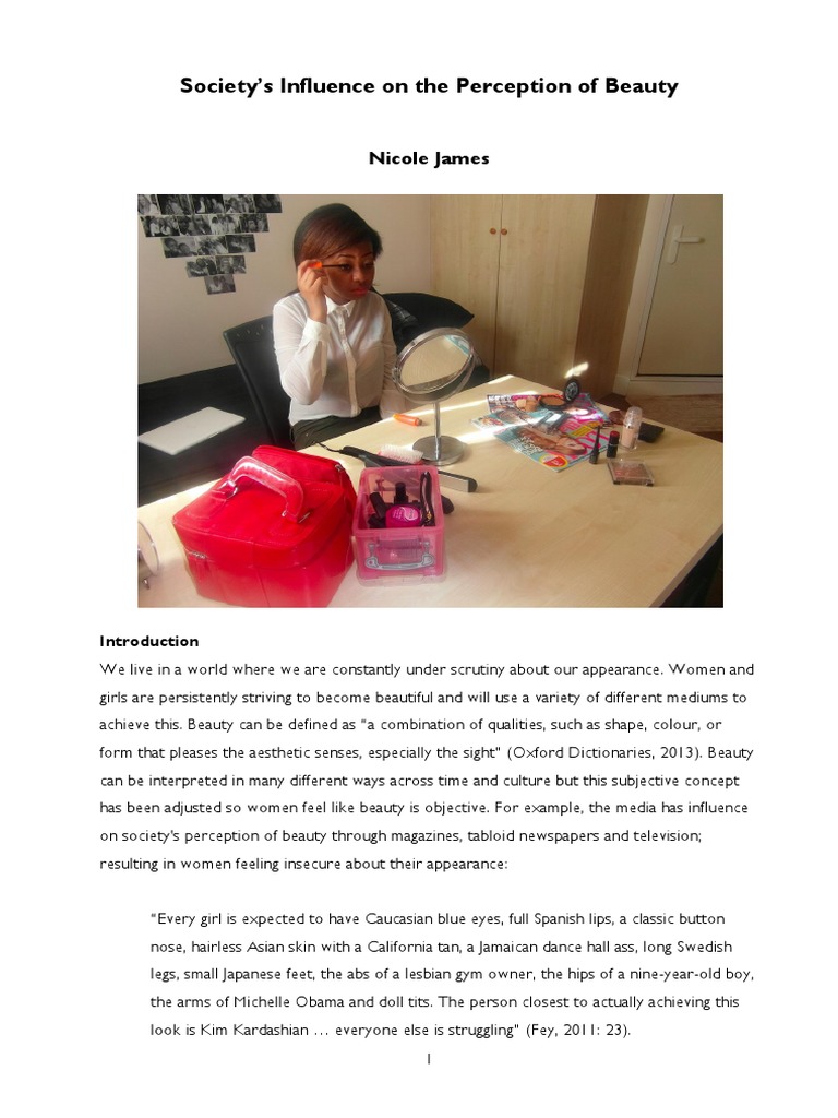 Media's Role in Shaping Beauty Standards | PDF | Cosmetics | Barbie