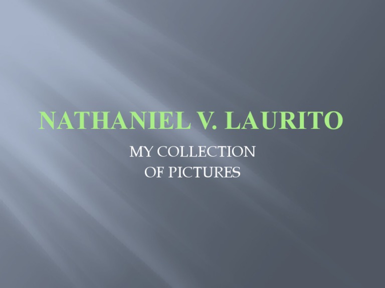 Nathaniel V | PDF