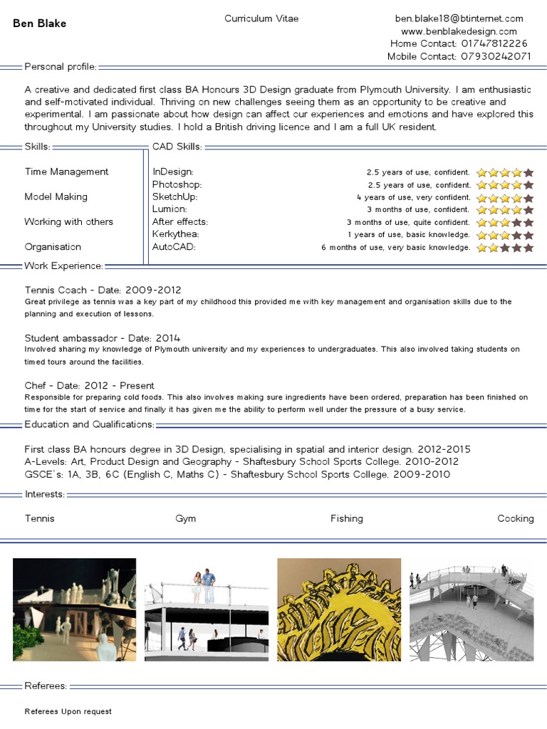 CV Mark 2 | PDF | Career & Growth