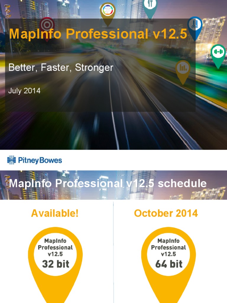 MapInfo Professional v12.5 Overview | PDF | Database Index | Page Layout
