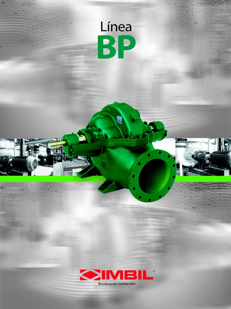 Catálogo de Bombas Centrífugas IMBIL | PDF | Bomba | Máquinas