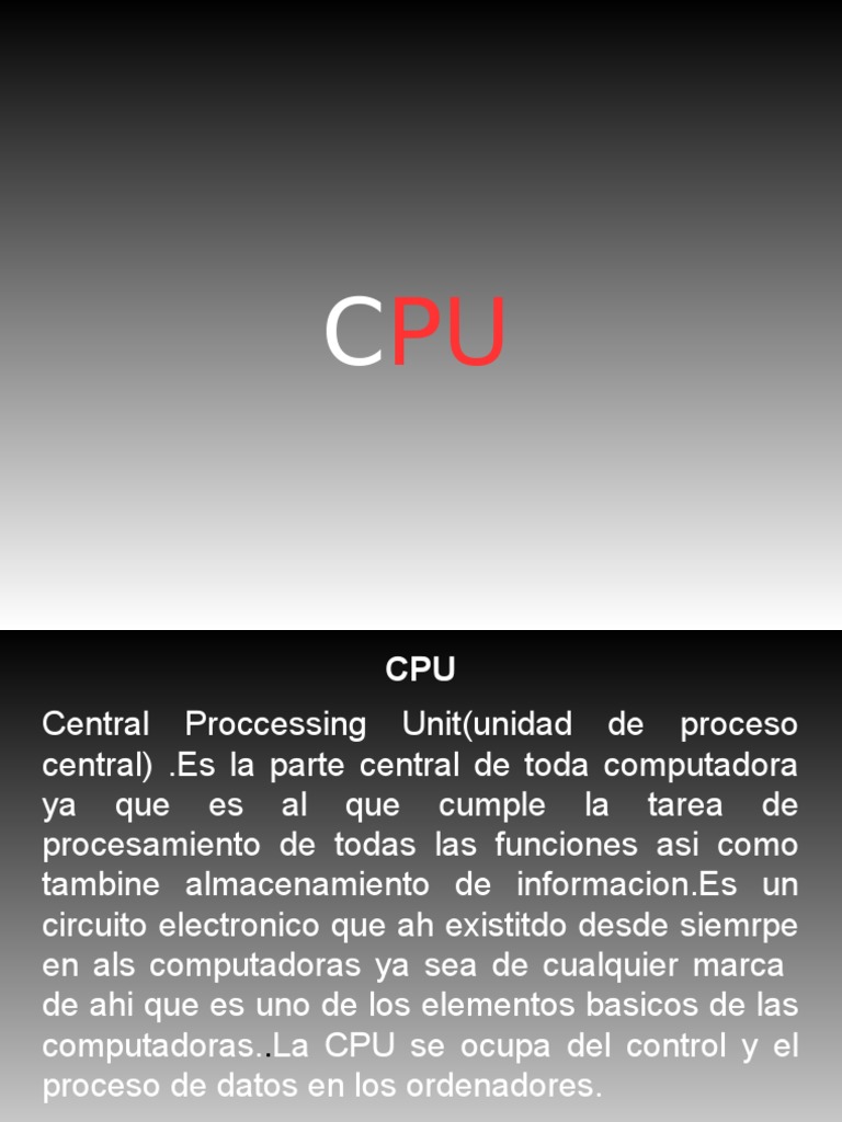 Cpu Fpu Gpu Apu | PDF | Unidad de procesamiento gráfico | Unidad ...