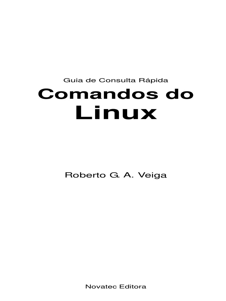 Guia de Consulta Rapida Comandos LINUX | PDF | Shell (informática) | Linux