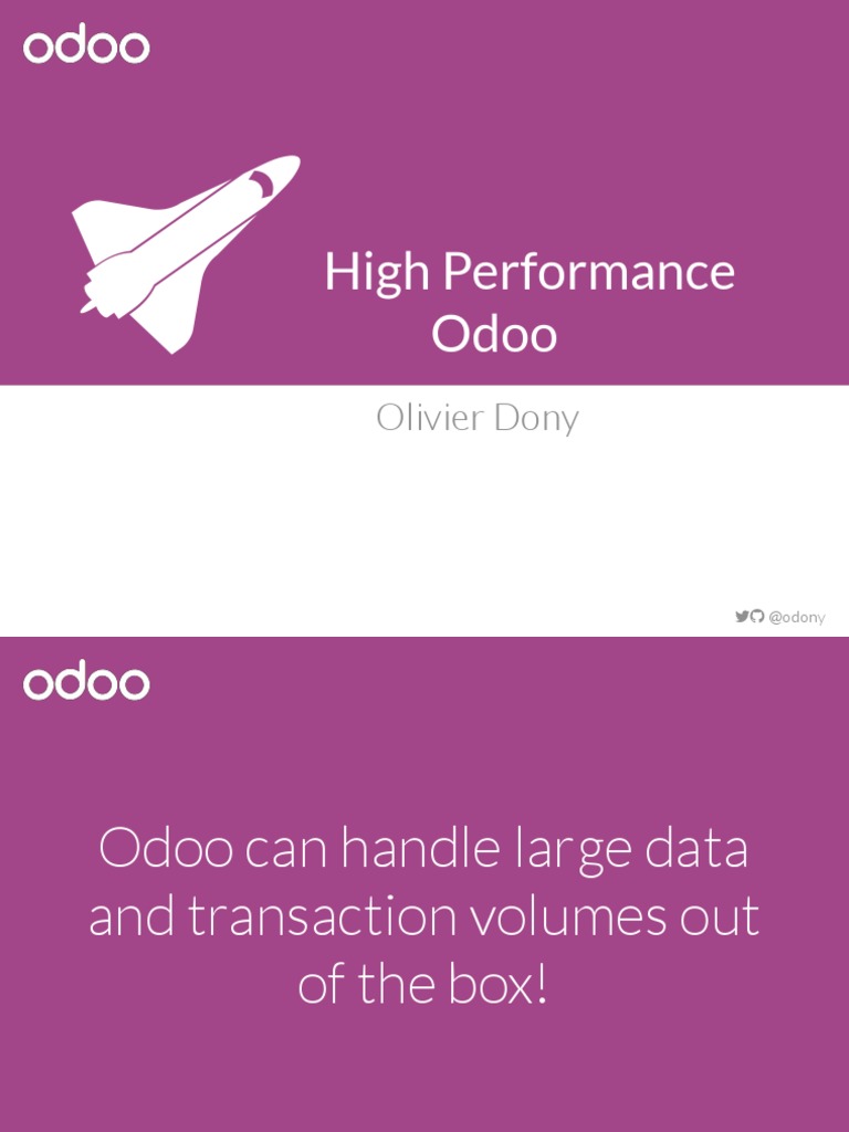 Odoo Performance | PDF | Postgre Sql | Hypertext Transfer Protocol