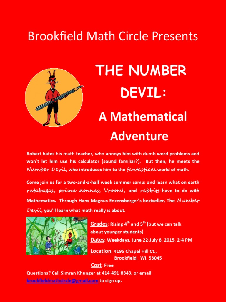 Number Devil Summer Camp 2015 | PDF