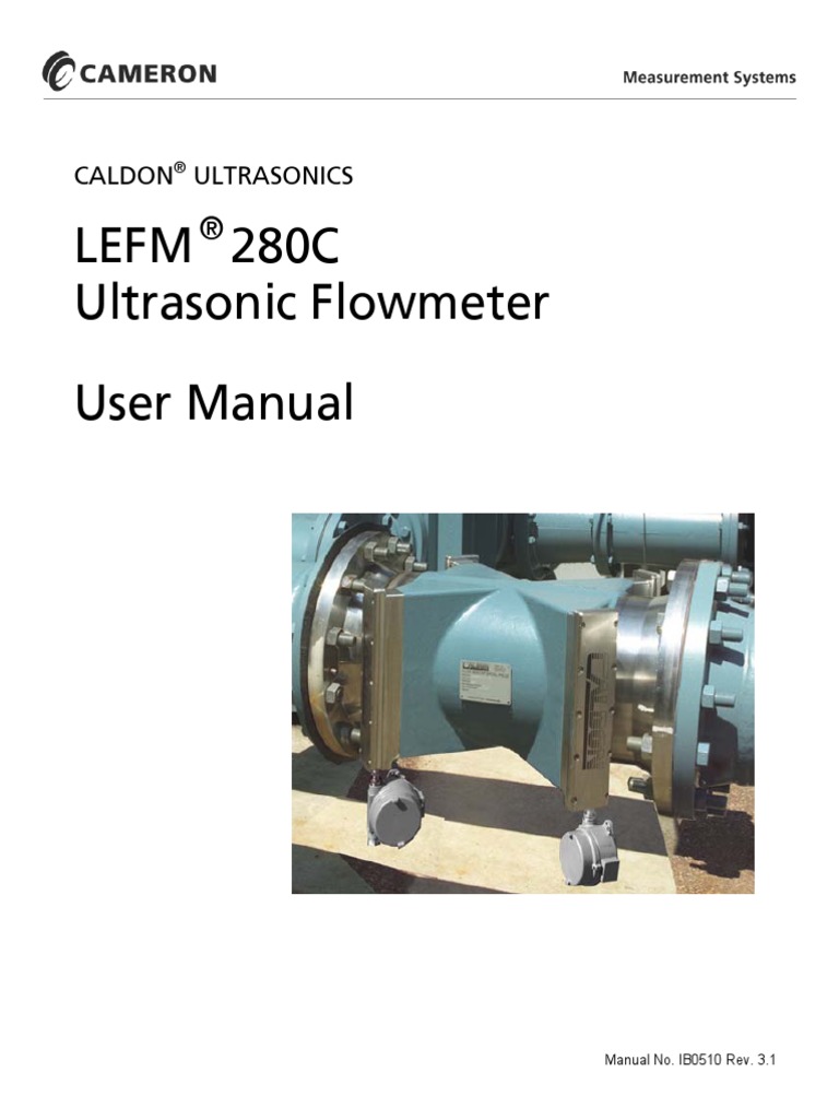 MOIen-LEFM 280C Rev 03-1 PDF | PDF | Flow Measurement | Electrical Wiring