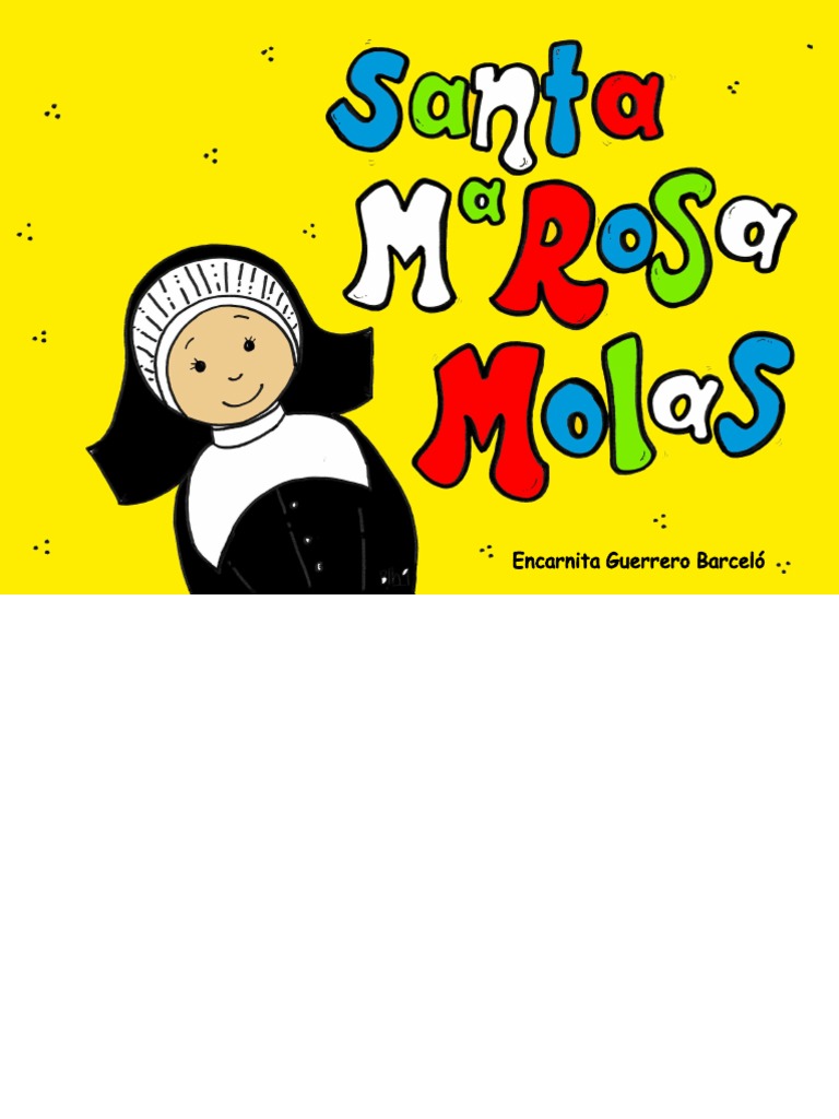 Libro Maria Rosa Molas (PRIMARIA) | PDF | María, madre de Jesús | Santo
