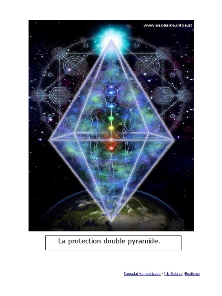 La Protection double pyramide | Chakra | Soleil