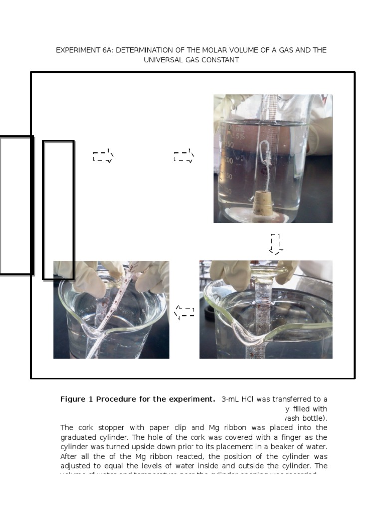 Molar Volume and Charles' Law Experiment | PDF | Science & Mathematics