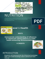 Teen Nutrition Guide | PDF | Appetite | Foods